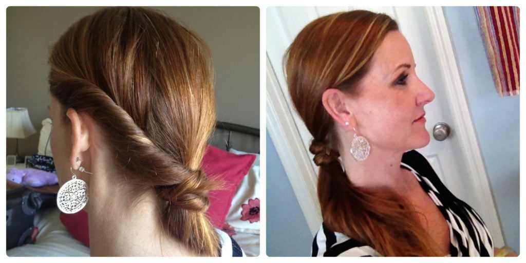 Hair Tutorial: How to do a Fancy Ponytail Twist - Pretty Extraordinary