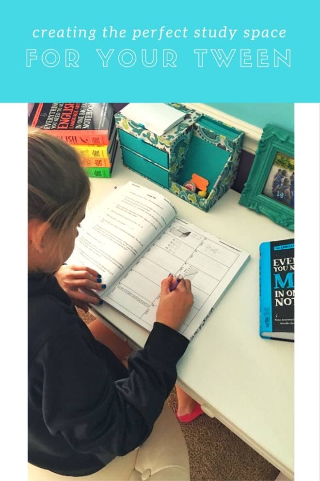 Create the Perfect Study Space for Your Tween #BigFatNotebooks - Pretty ...