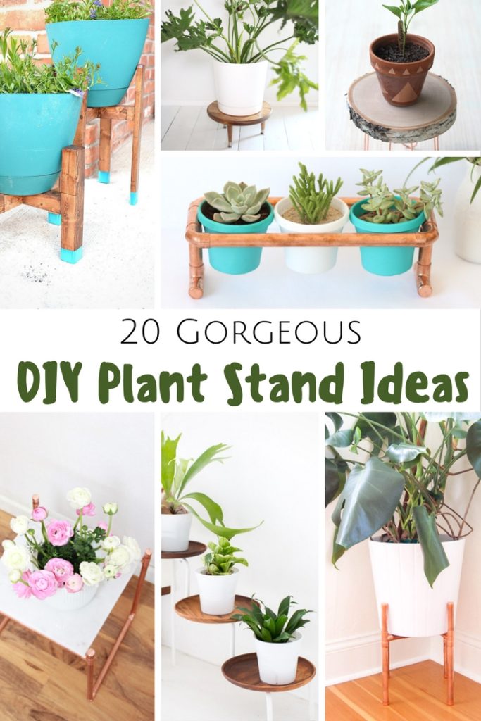 20 Gorgeous DIY Plant Stand Ideas - Pretty Extraordinary