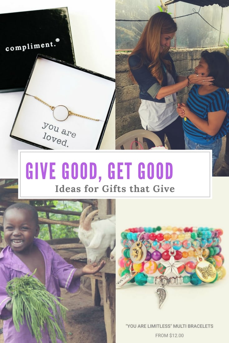 Give Good, Get Good: Gifts that Give - Pretty Extraordinary