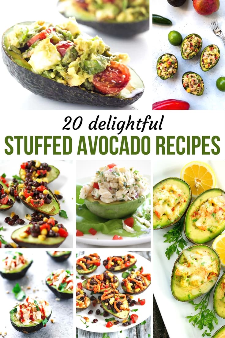 20 Delightful Stuffed Avocado Recipes - Pretty Extraordinary