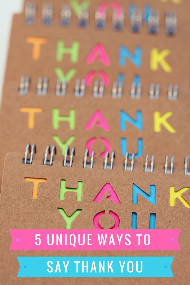 5 Unique Ways to Say Thank You - Pretty Extraordinary 5 Unique Ways to Say Thank You - Pretty Extraordinary