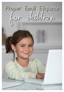 Proper Email Etiquette for Children - Pretty Extraordinary