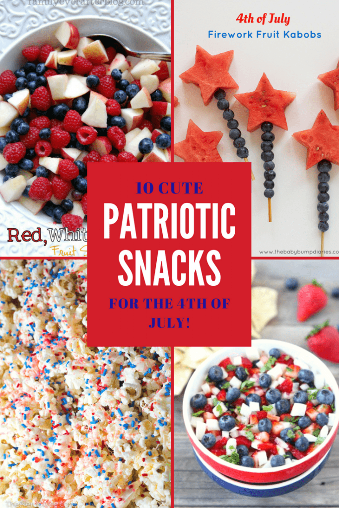 10 Easy 4th of July Snack Ideas - Pretty Extraordinary